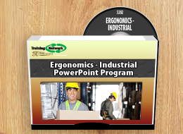 Ergonomics - Industrial PowerPoint Training Program | Ergonomics Safety ...