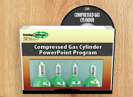Compressed Gas Cylinder Safety PowerPoint Training Program | Chemicals ...